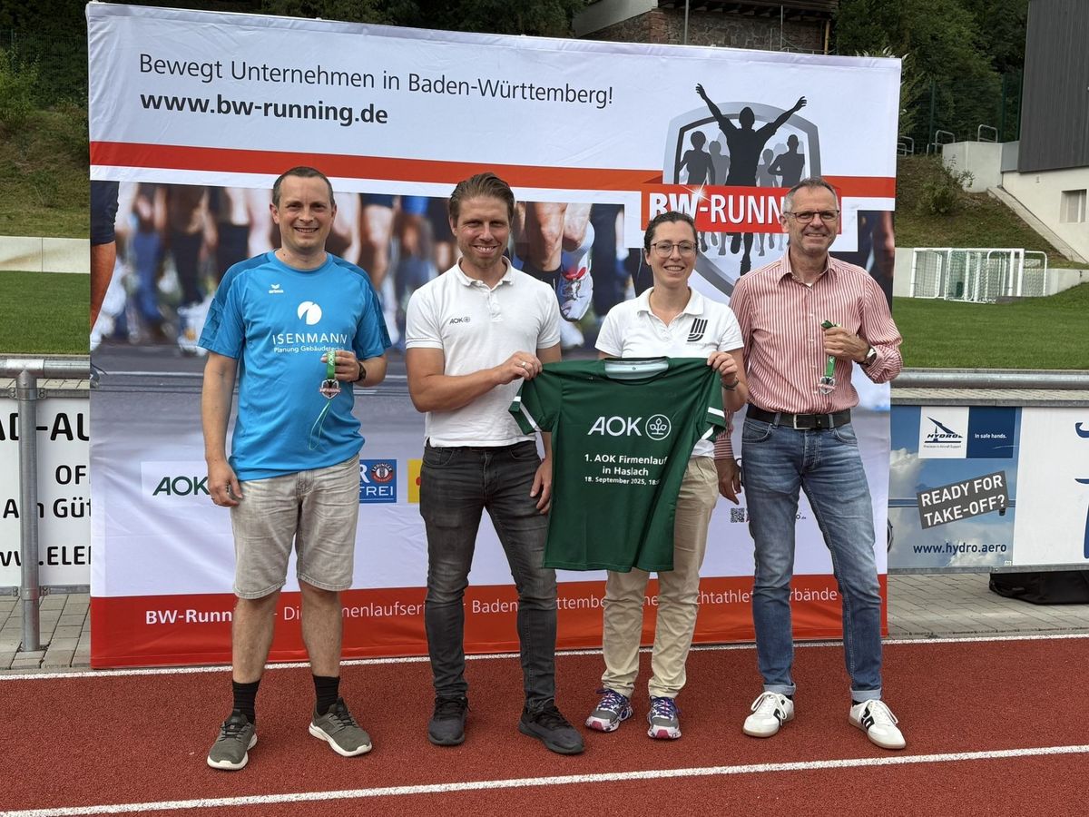 16. AOK Firmenlauf Balingen powered by BW-Running - Donnerstag, 25 ...